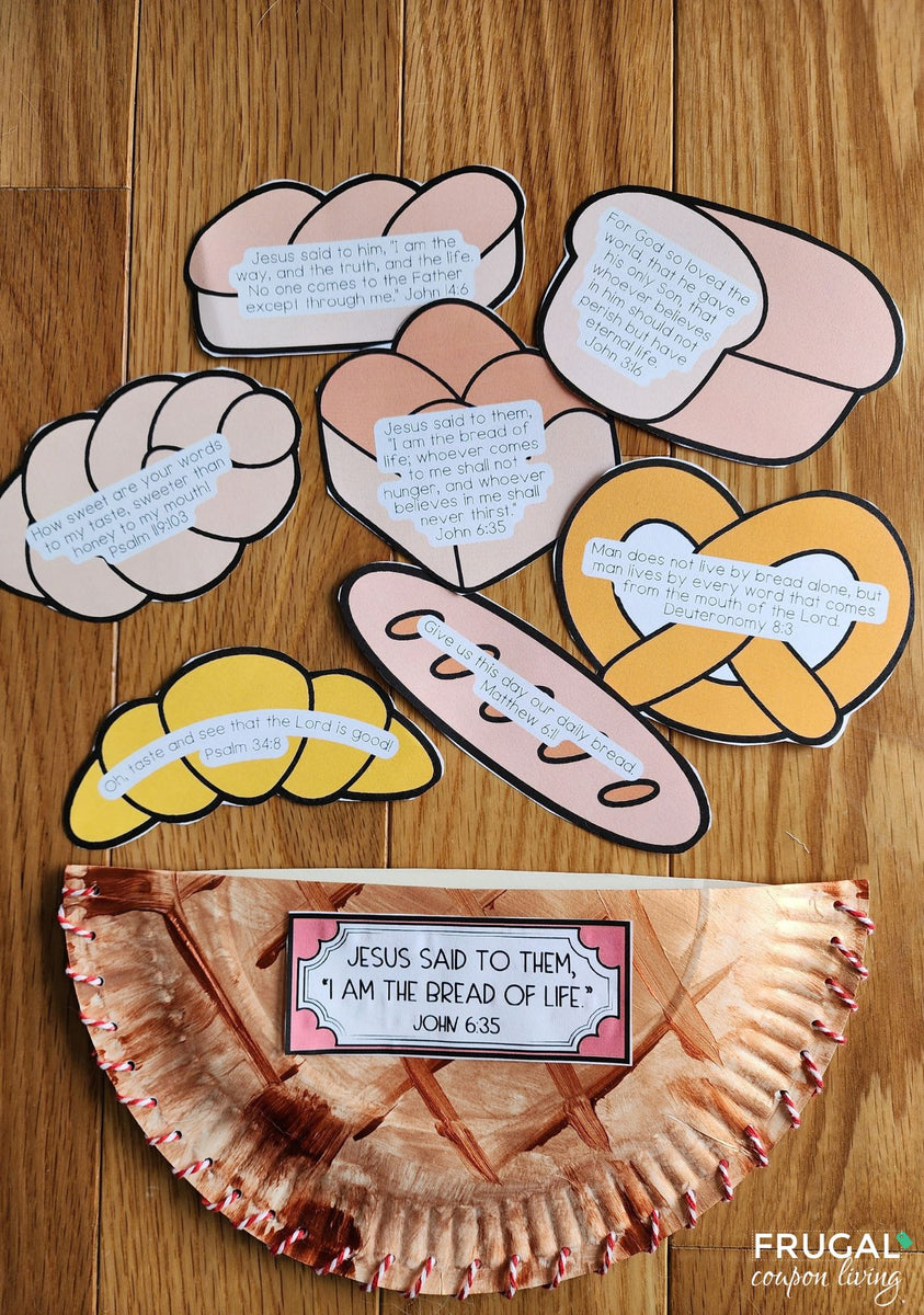 Printable Bread of Life Bread Basket Craft for Kids – Frugal Coupon Living