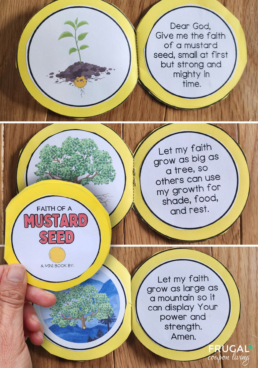 Parable Of The Mustard Seed Coloring Page Whats In The Bible