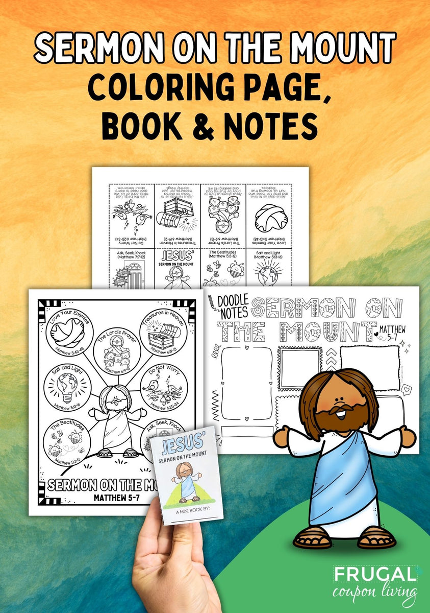 Sermon on the Mount for Kids - Hands-On Teachings of Jesus Crafts ...