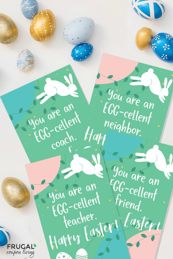 Egg-Cellent Teacher Gift Tag – Frugal Coupon Living
