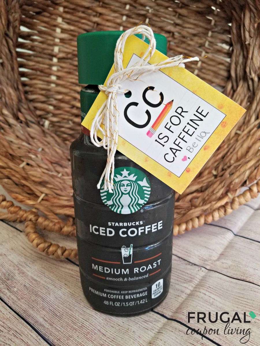 Teacher Appreciation C is for Caffeine Gift Tag – Frugal Coupon Living