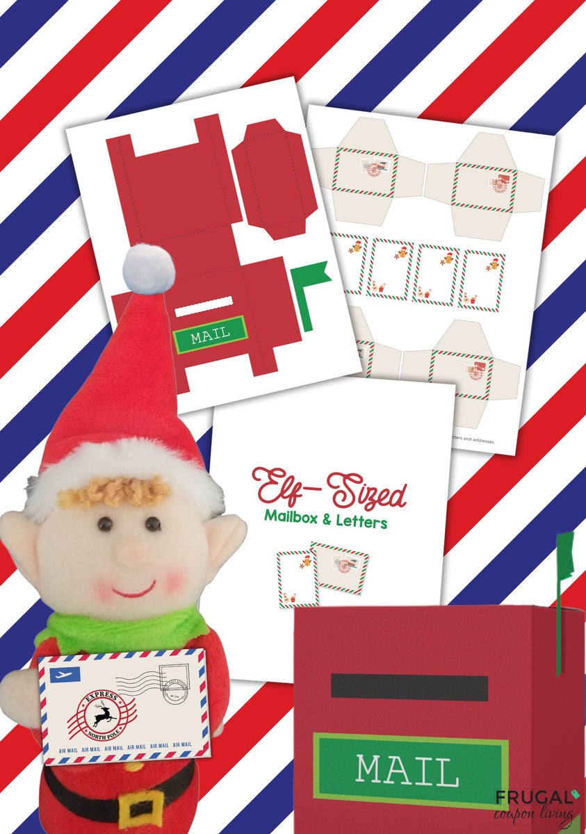 Miniature Editable Elf Letters & Mailbox - Elf Printable Prop – Frugal ...