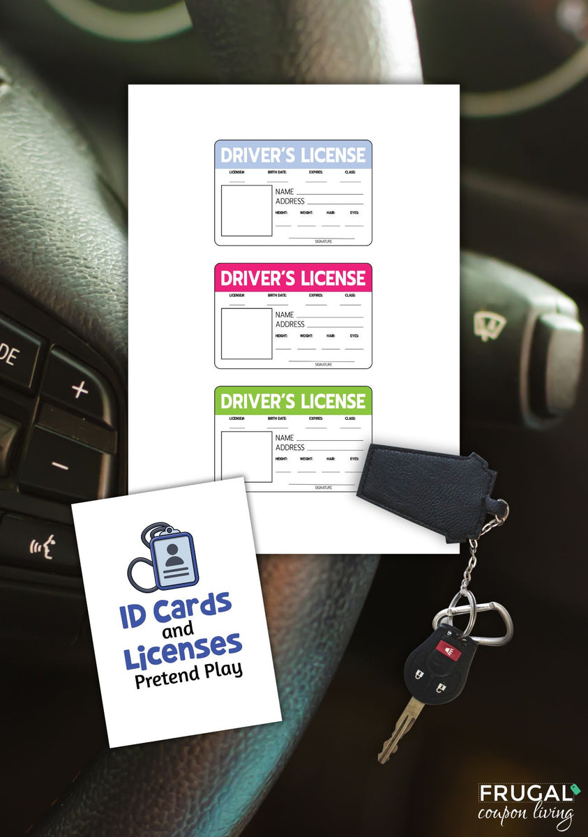 Kids' ID Badge & Card Printables - Pretend Play for Kids! – Frugal ...