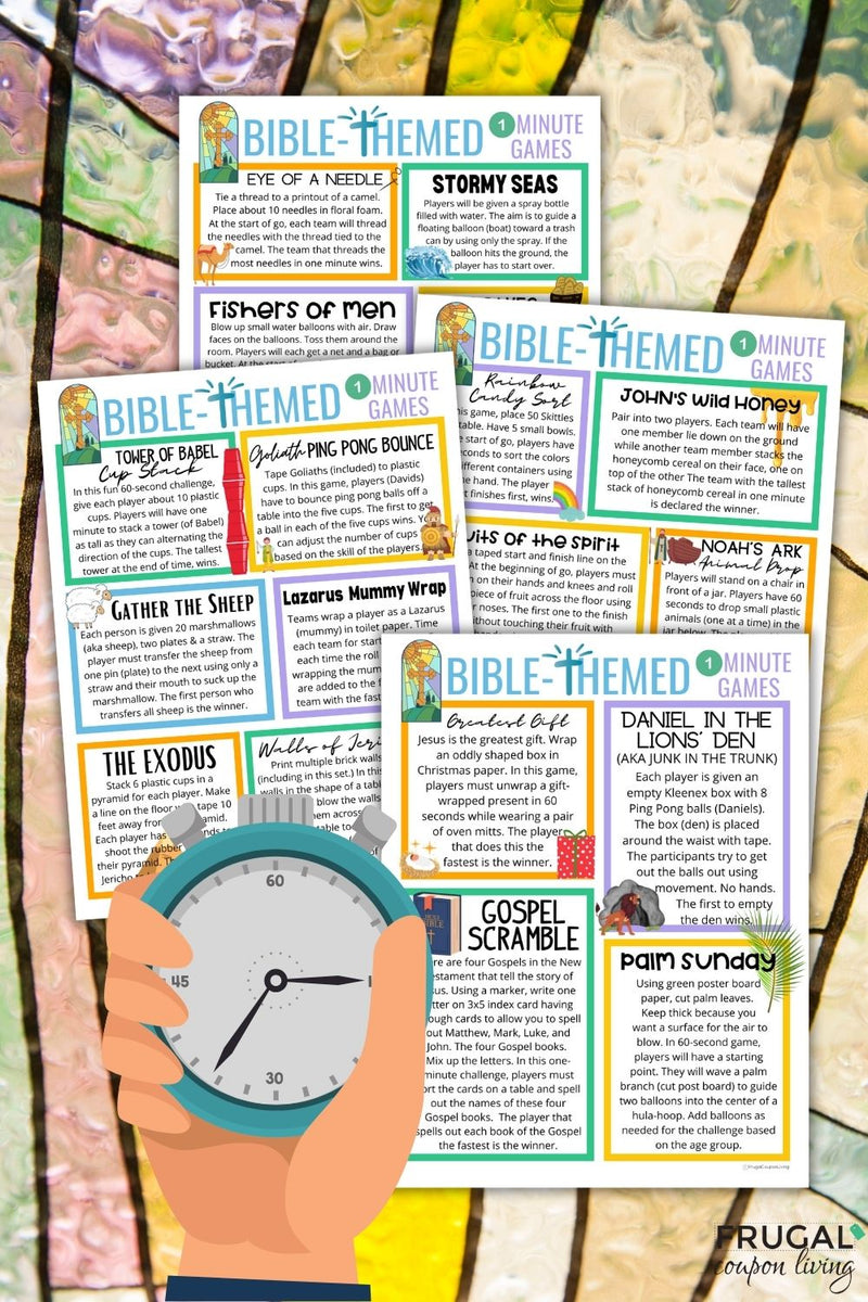 Super Fun Bible Games for Youth Groups - 20 Minute Games – Frugal ...