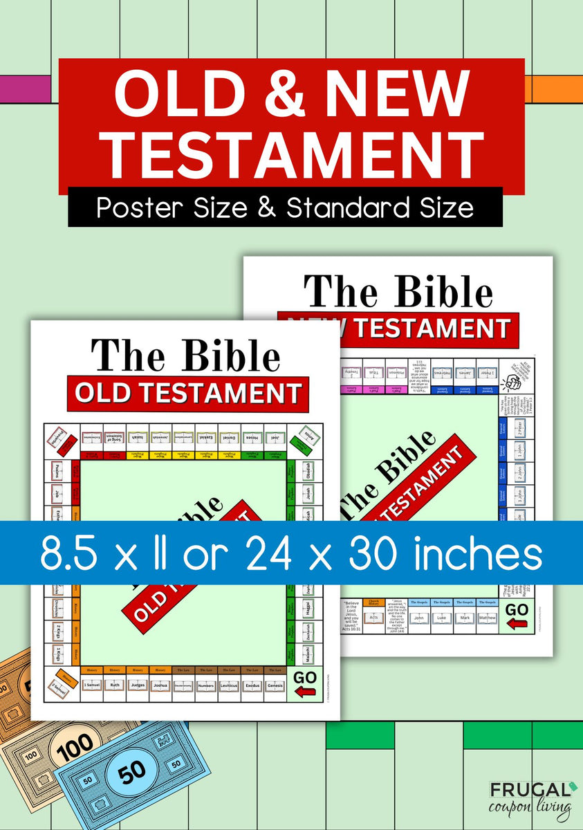 Game-Inspired Books of the Bible Set - Poster, Trivia, & Flashcards ...