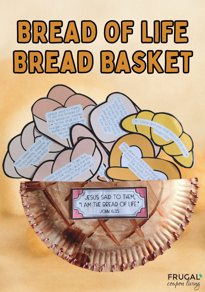 Printable Bread of Life Bread Basket Craft for Kids – Frugal Coupon Living