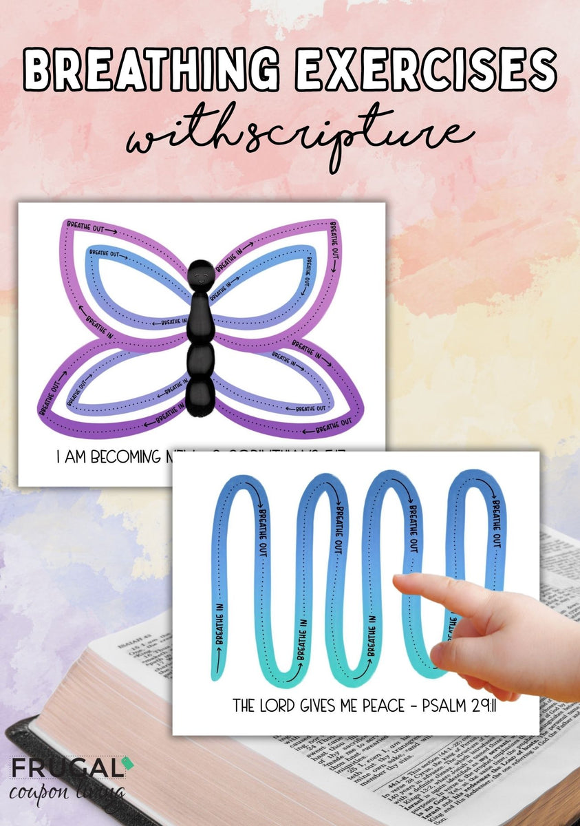 Christian Mindfulness Breathing Exercises - Kids Calming Bible Verses ...