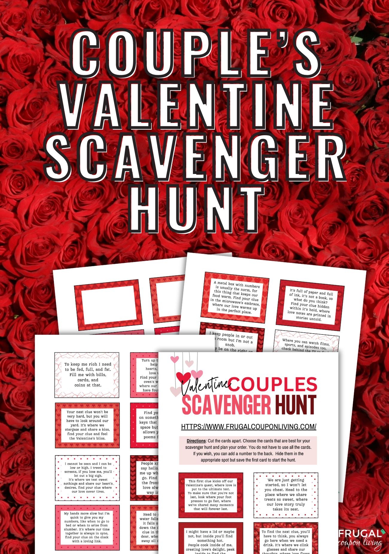 Valentine Scavenger Hunt Free Valentine's Day Scavenger Hunt