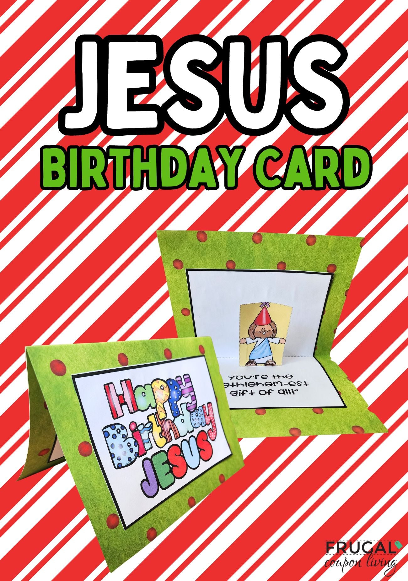 Happy Birthday Jesus Printables Happy Birthday Jesus Round Sign SVG