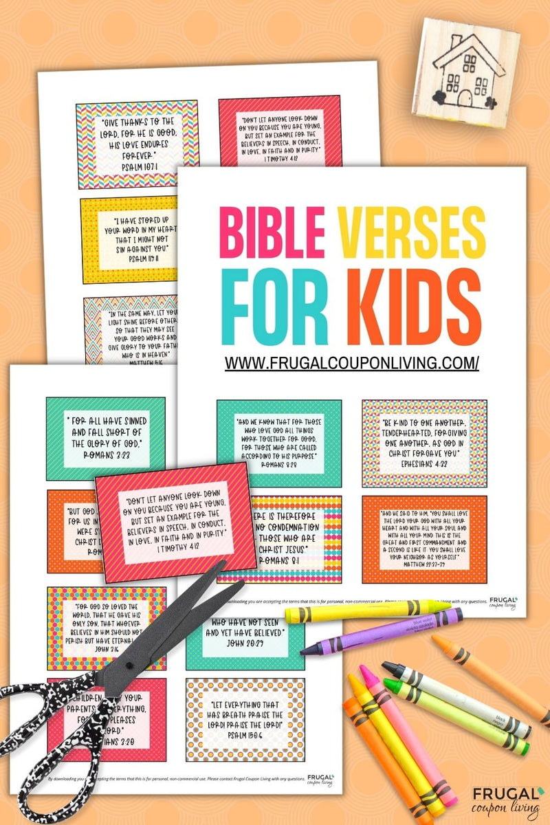 Bible Verses for Kids | 20 Easy Bible Verses to Teach Your Child ...