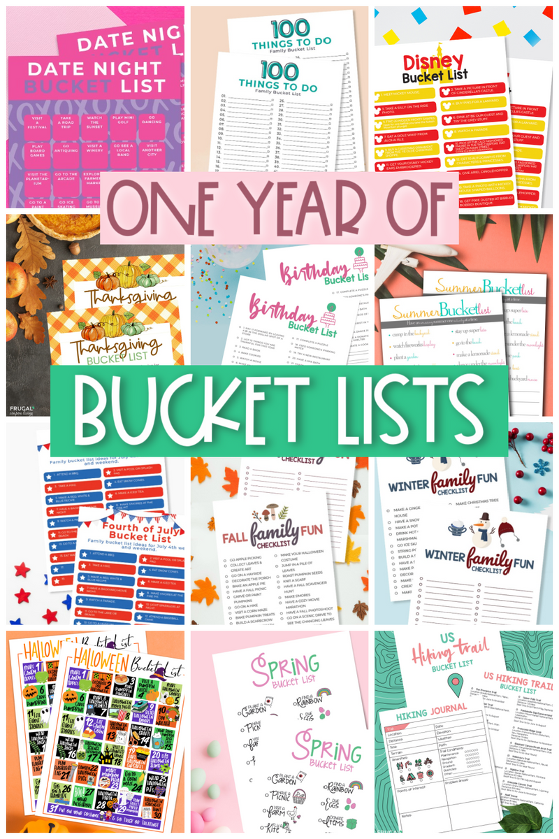 Year-Round Family Bucket List Bundle – Frugal Coupon Living